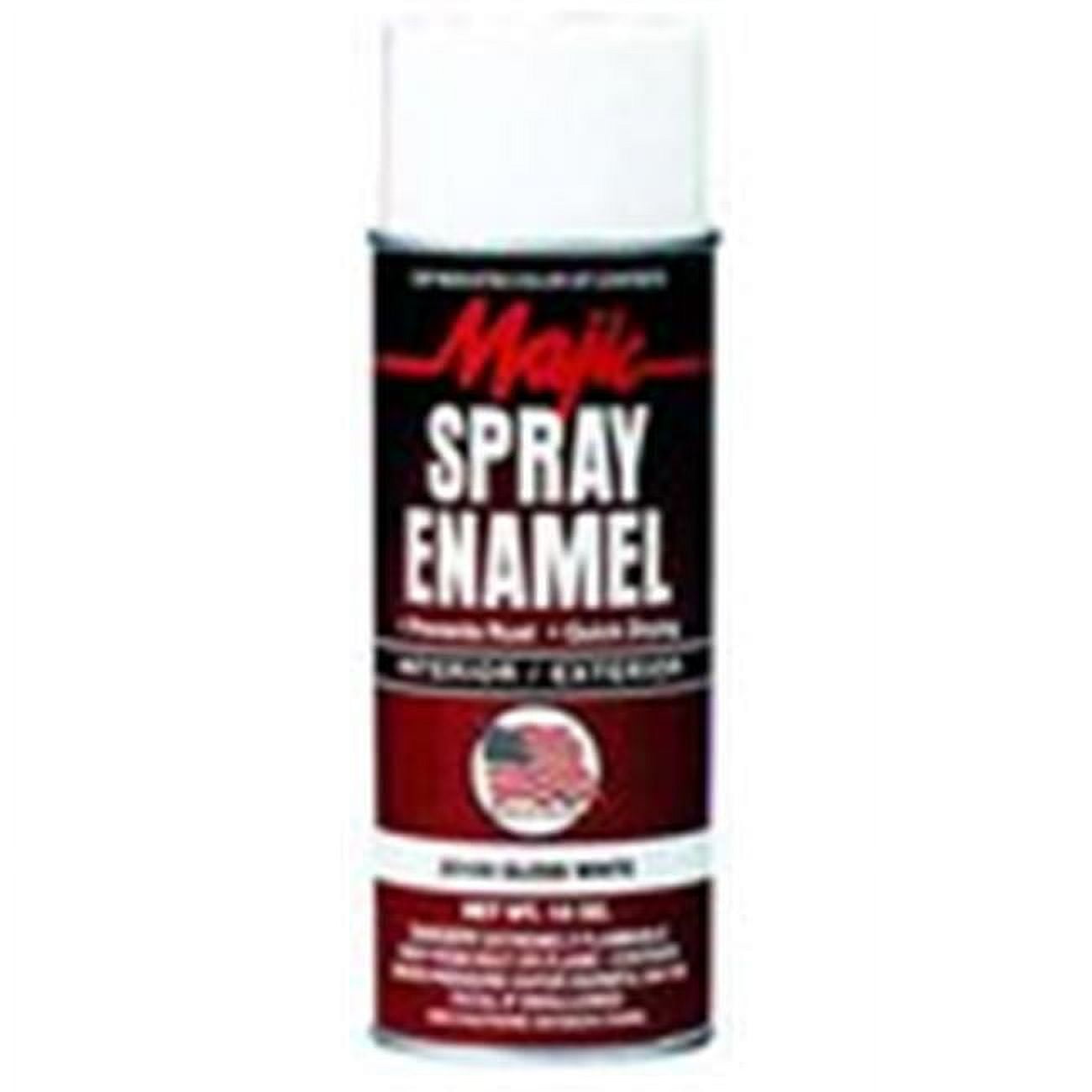 Majic Paints 8-20102-8 10 oz. Matte White Spray Paint - Walmart.com