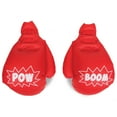 Majik Big Boppers Giant Inflatable Boxing Gloves, 1 Pair, 26 in. Red (1 ...