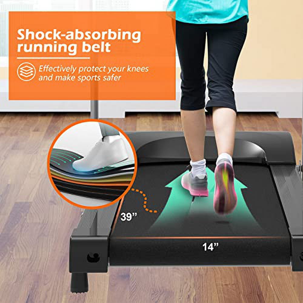 Majnesvon Home Foldable Treadmill with Incline, Folding Treadmill for ...