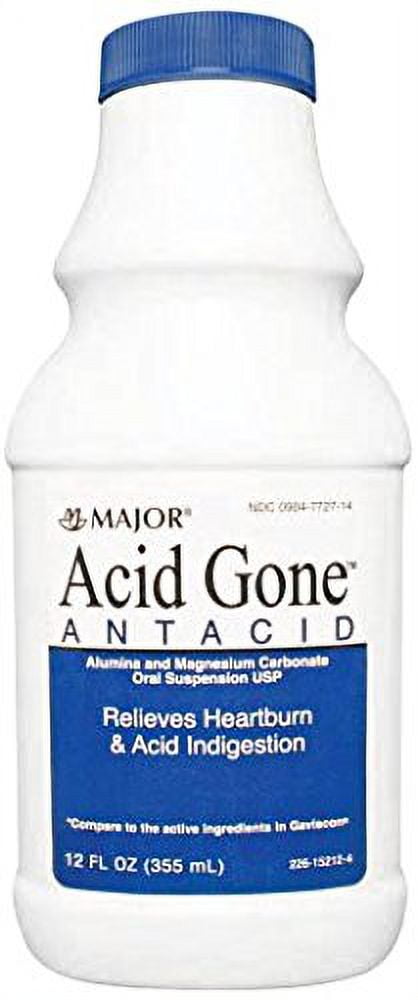 Major Acid Gone Antacid Suspension, 12 Fl. Oz. - Walmart.com