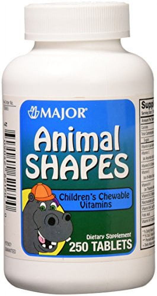 CHEWABLE-VITE TAB MMP 250@ - Walmart.com