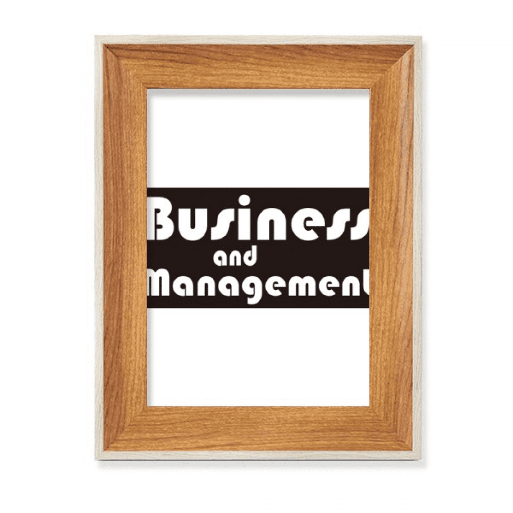 Major Business And Management Black Desktop Wooden Photo Frame Display ...