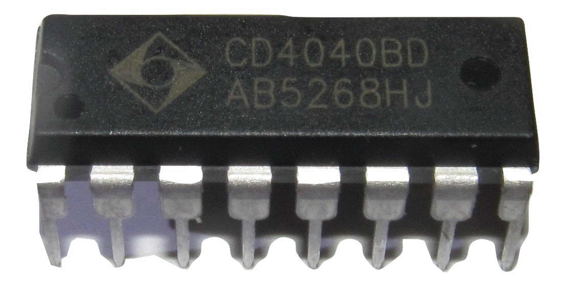 Major CD4040 ICS and Semiconductors, 12 Stage Binary Ripple Counter ...