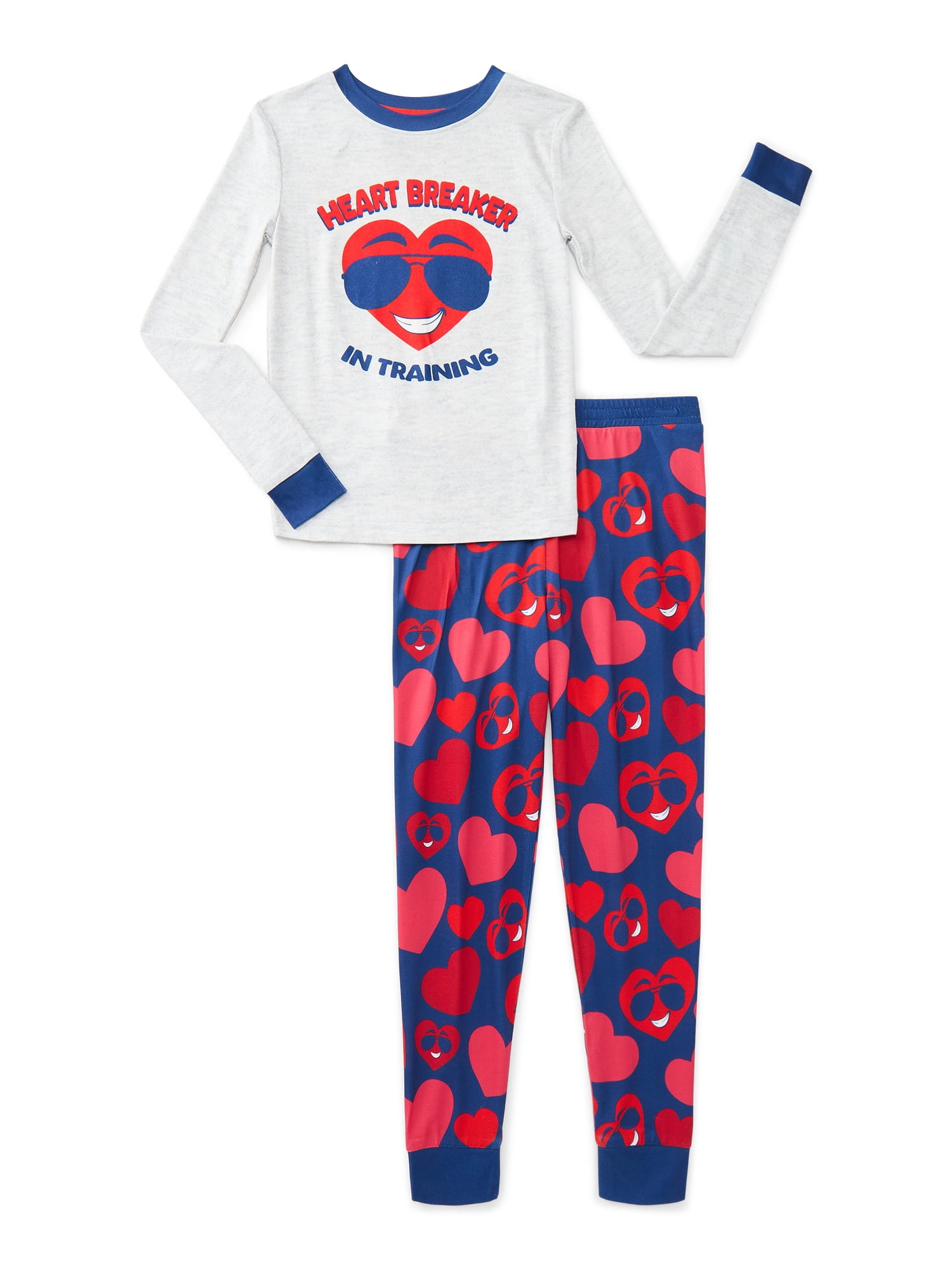 Major Cuddles Boys Long Sleeve Top and Pants Snug Fit Pajama Sleep Set ...