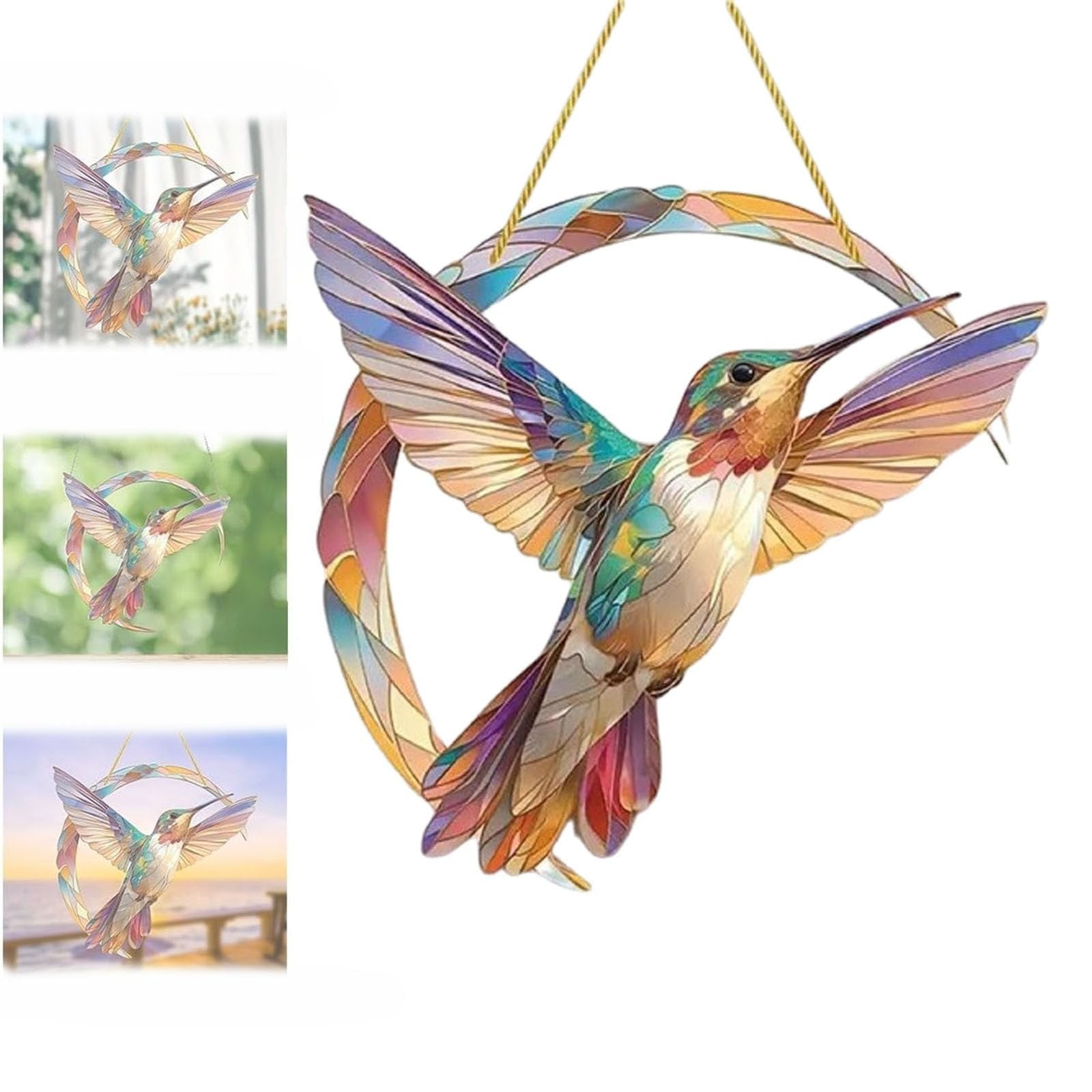Major Deals, Deals up to 50% off Hummingbird Suncatcher, Hummingbird ...