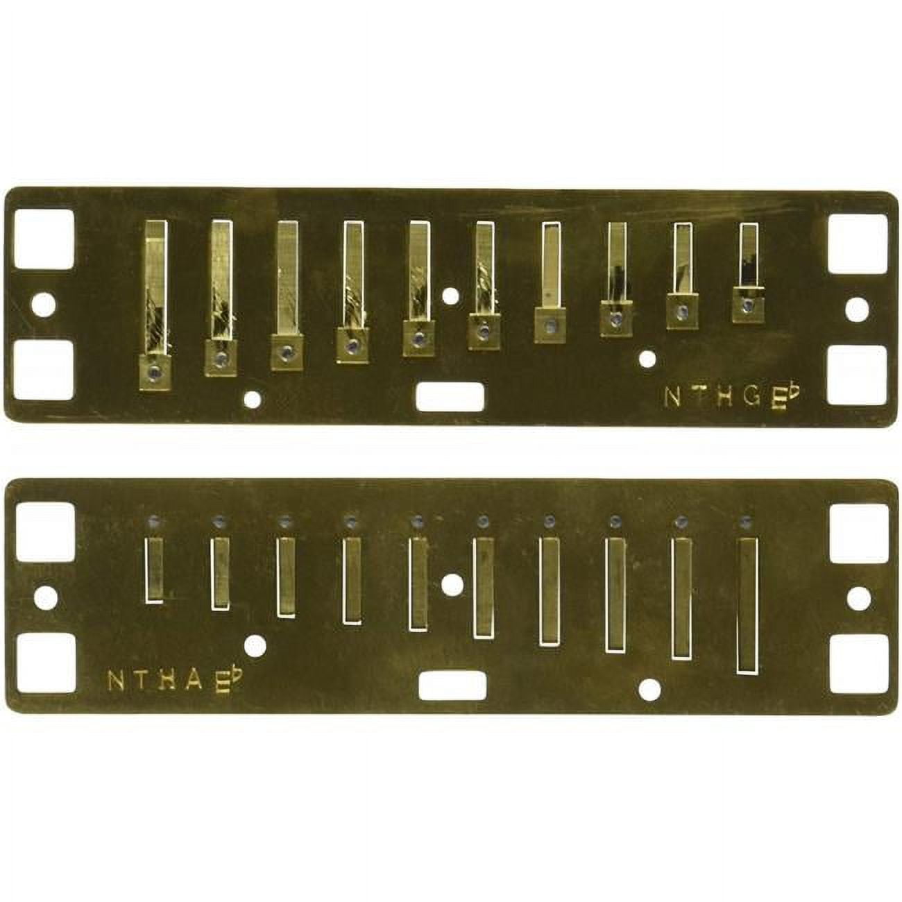 Major Diatonic Harmonica Reed Plates - Model E Flat - Walmart.com