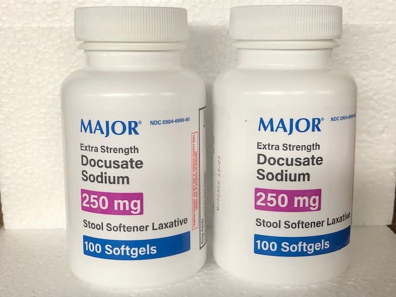 Colace Extra Strength Stool Softener, Docusate Sodium 250mg, 100 ...