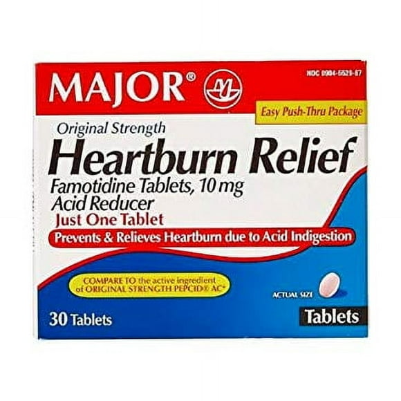 Famotidine in Antacids and Heartburn Relief - Walmart.com