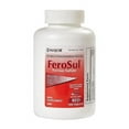 Major FeroSul Iron Pills Supplement, Ferrous Sulfate 325mg, OTC, 1000 ...