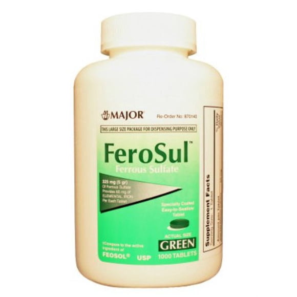 Ferrous Sulfate 325 Mg Tab