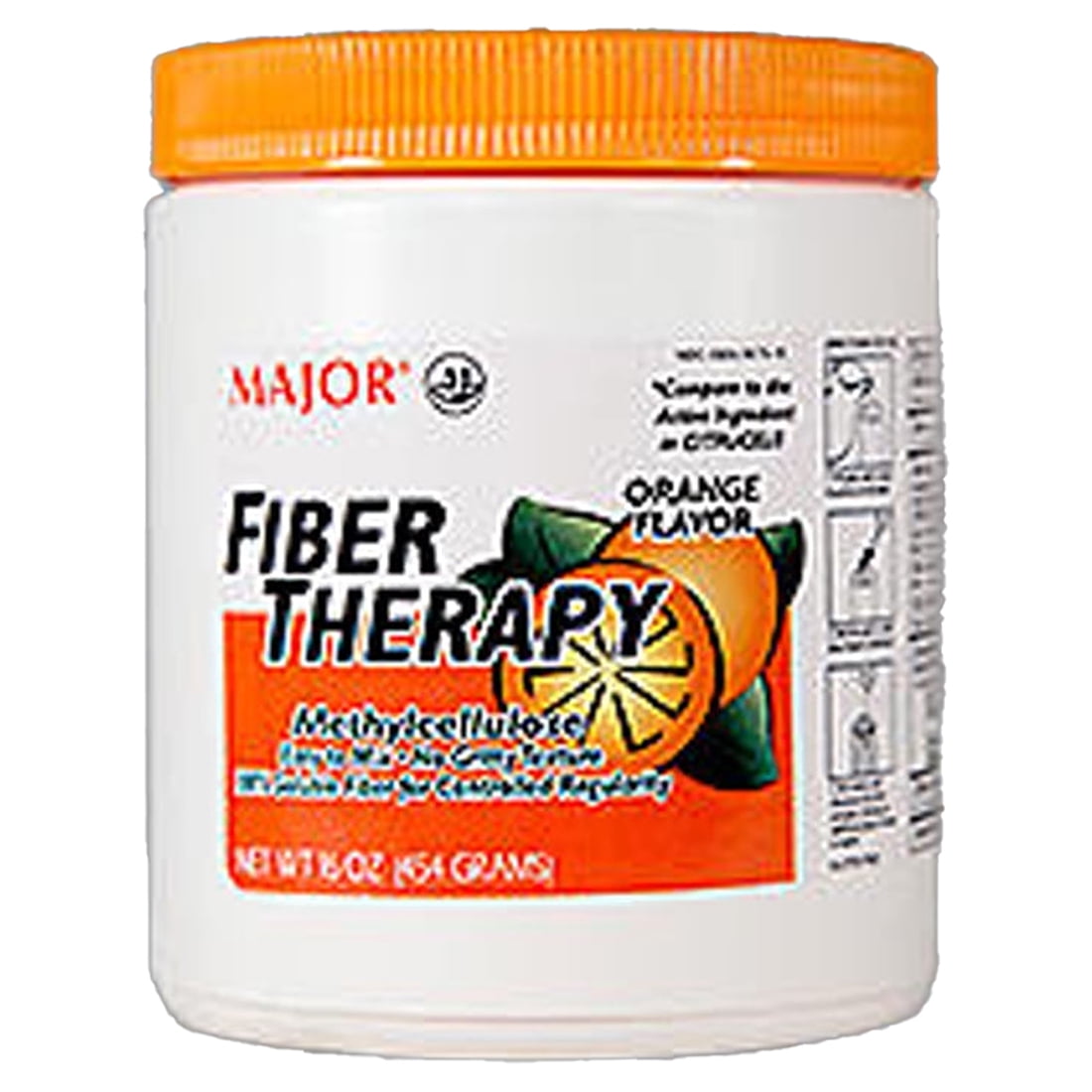 Major Fiber Therapy Orange Powder, 16 Oz. HSA/FSA Eligible - Walmart.com