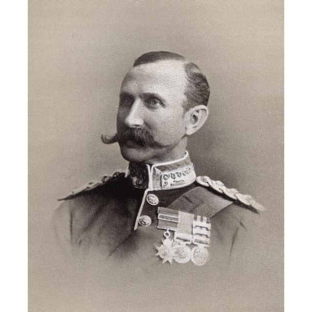 Major General Sir William Penn Symons 1843 To 1899. British Army ...