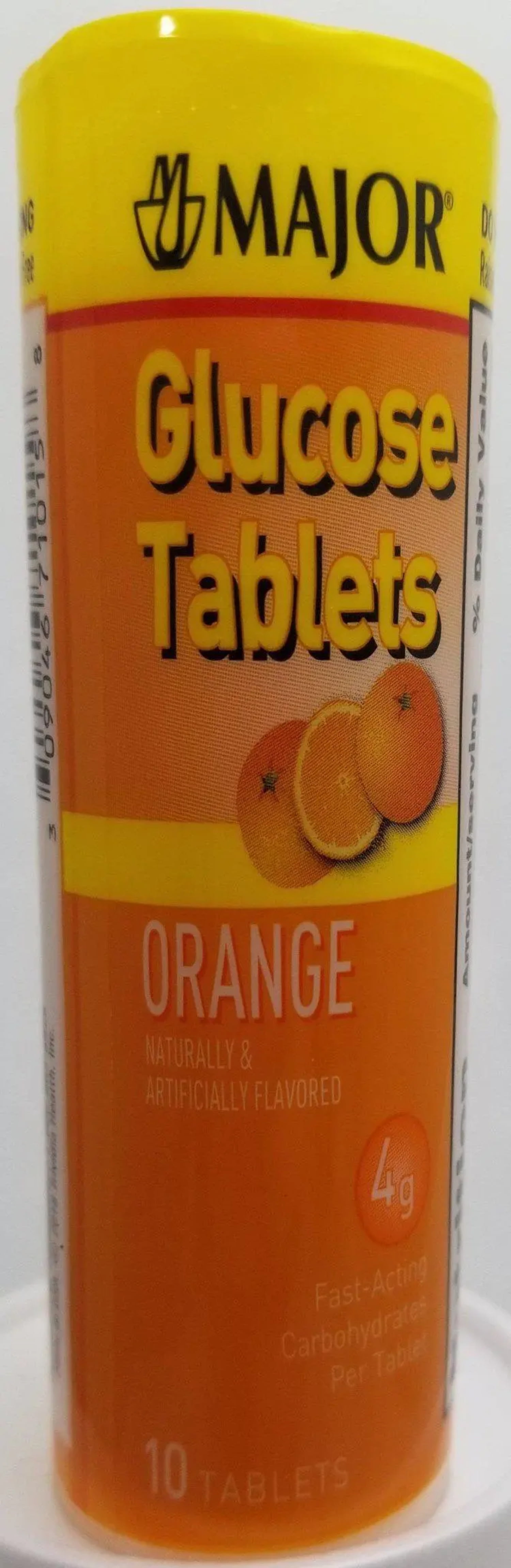 Major Glucose 4g Fast Acting Carbohydrates Tablets 10ct - Walmart ...