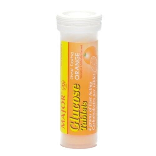 Glucose Tablets Chewable 10 tablets per Tube HSA/FSA Eligible - Walmart.com