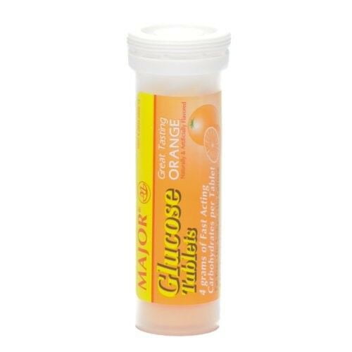 Glucose Tablets Chewable 10 tablets per Tube HSA/FSA Eligible - Walmart.com