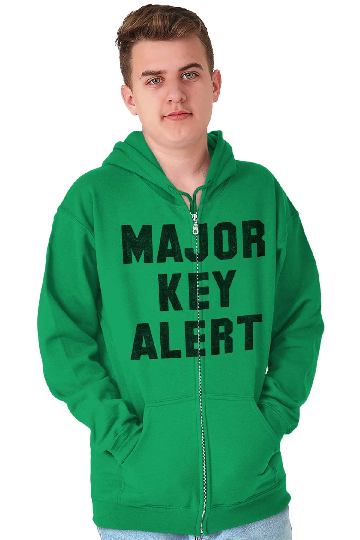 Major Key Alert Rap Entrepreneur Zip Up Hoodie Men's Women's Brisco ...