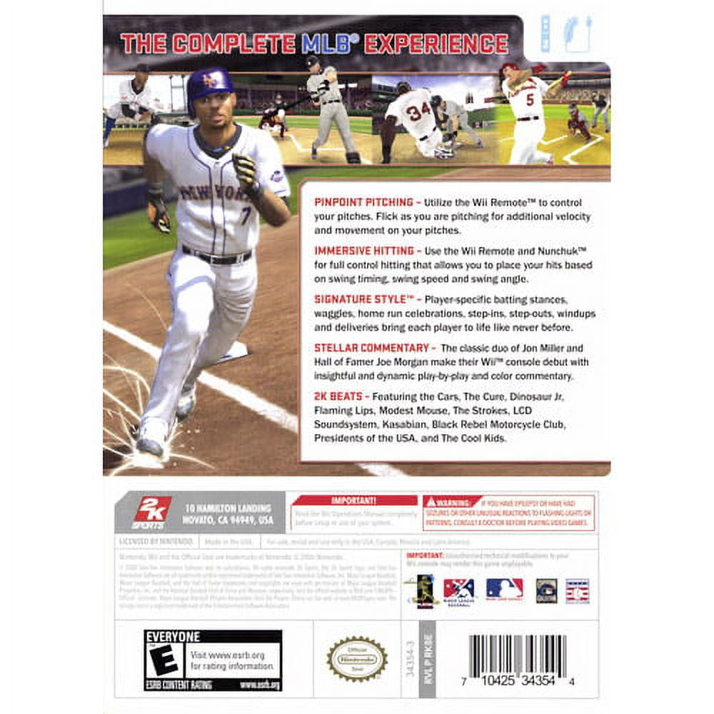 Pre-Owned Major League Baseball 2K8 WII - Walmart.com