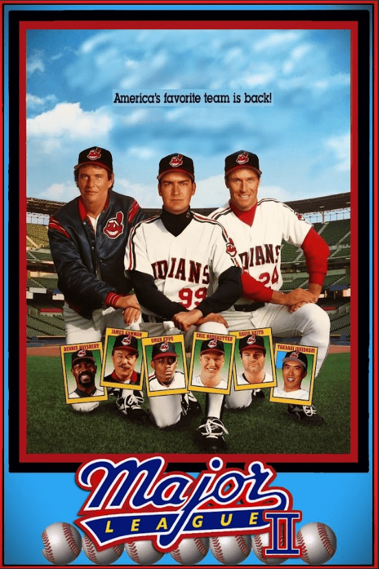 Major League II 1994 Movie Poster 24x36 - Sports Comedy, Baseball ...