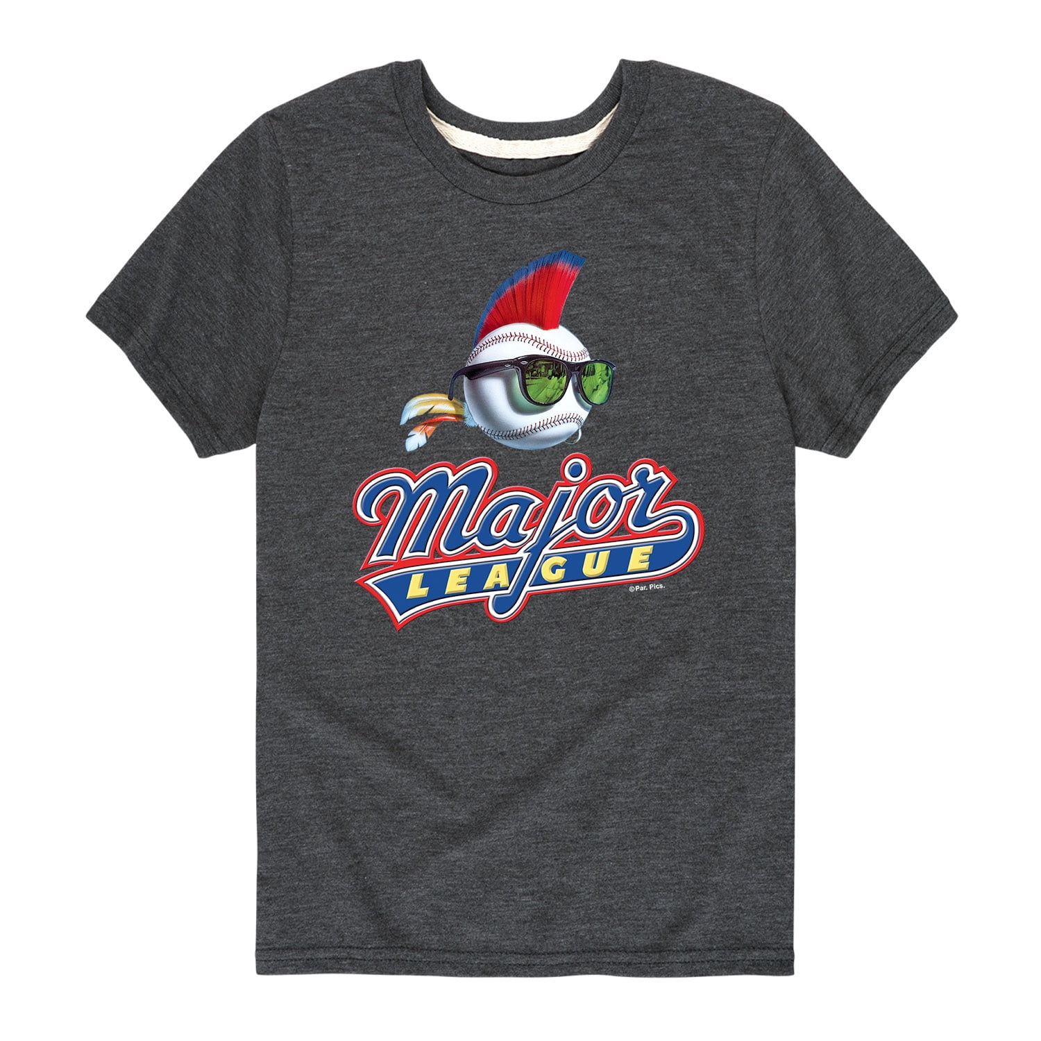 Major League - Mohawk Baseball - Toddler And Youth Short Sleeve Graphic ...