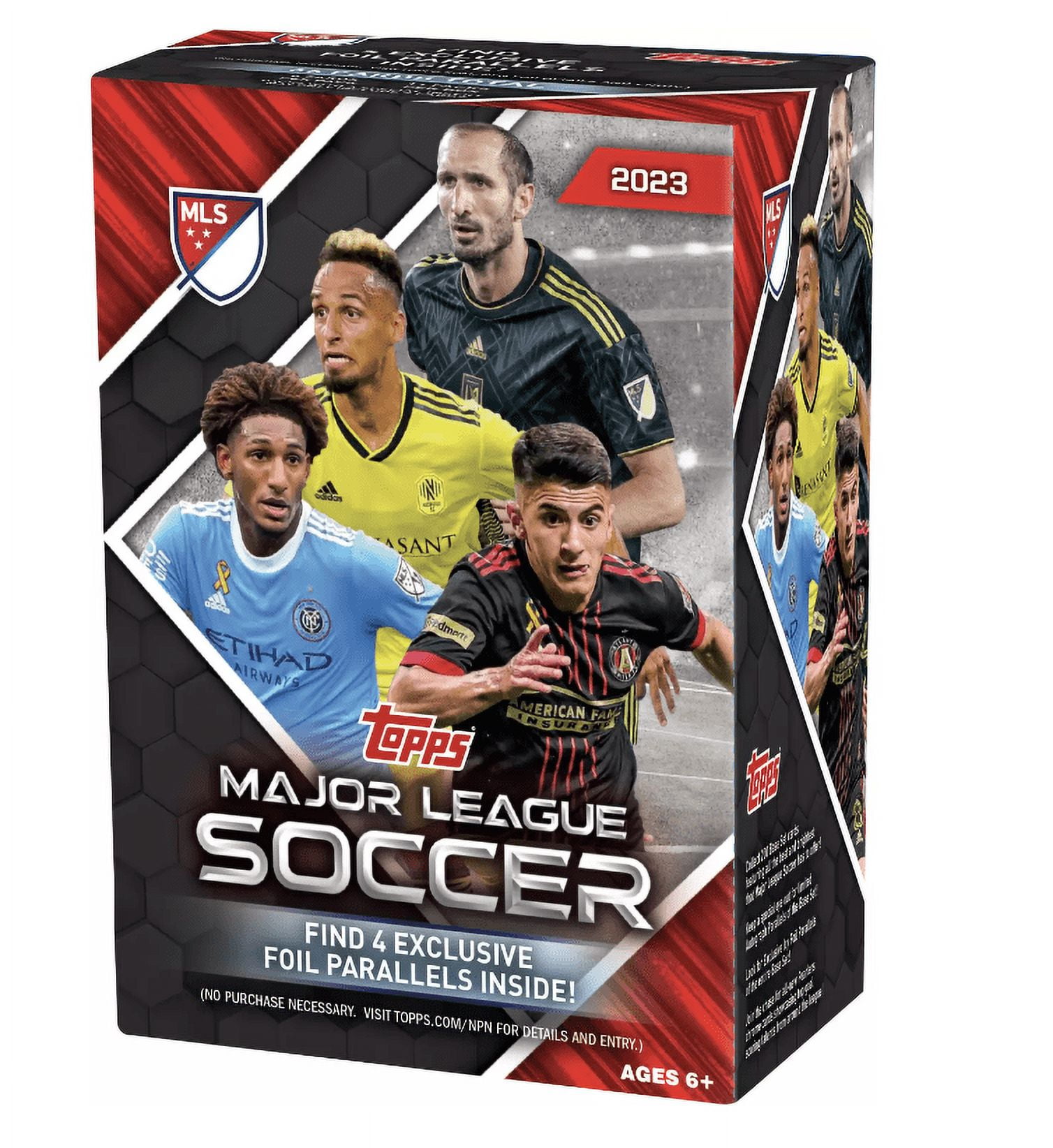 Topps Major League Soccer 2023 Value Box, 11 Packs, Trading Cards ...