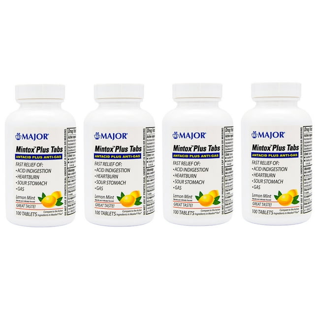 Major Mintox Plus - Generic Meds Stomach Acid Medicine, Antacid Anti ...