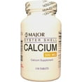 Major Brand Oyster Shell Calcium 500mg Tablets, Bone & Colon Health ...