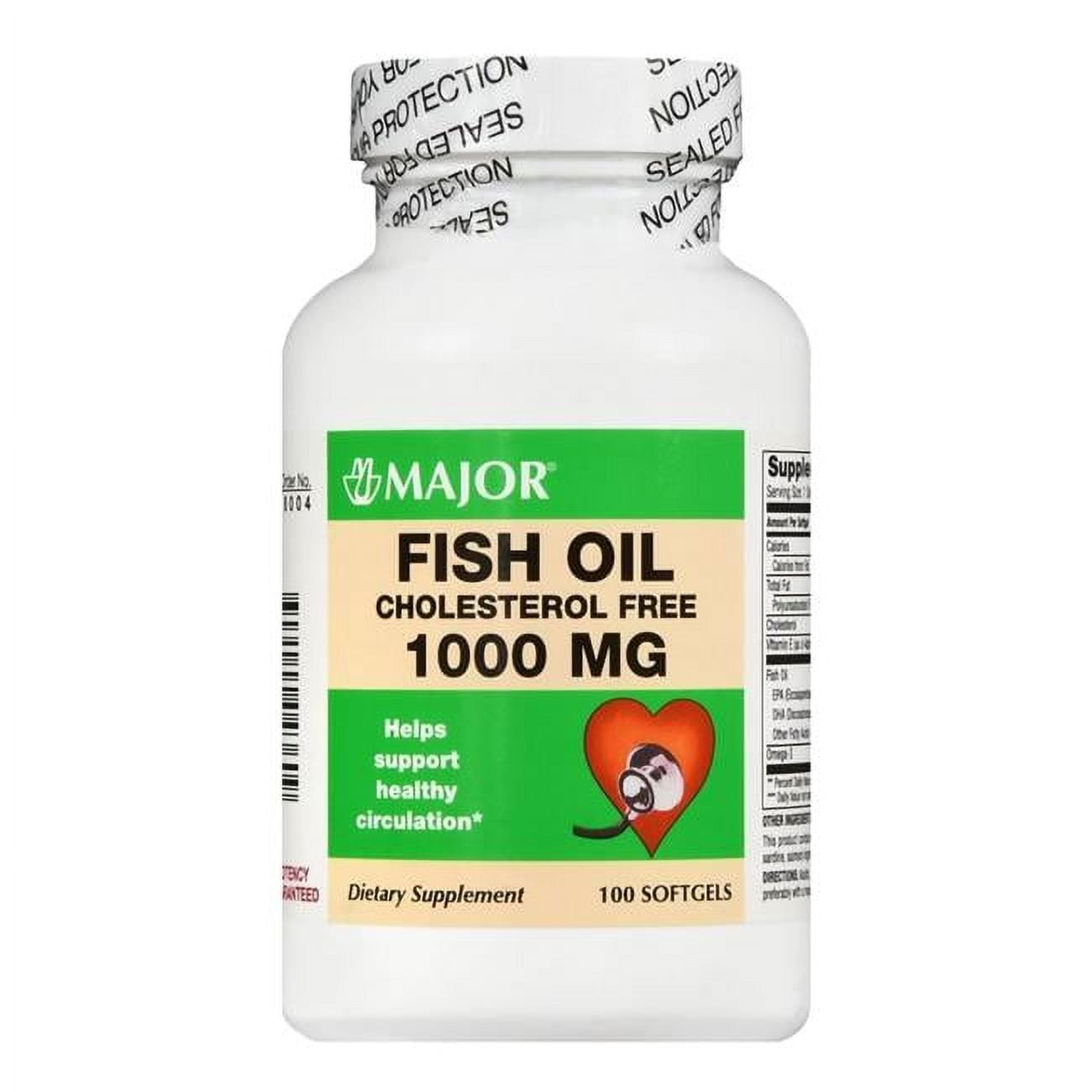 Major Pharmaceuticals 1215073-BT 300-1, 000 mg Strength Omega 3 ...