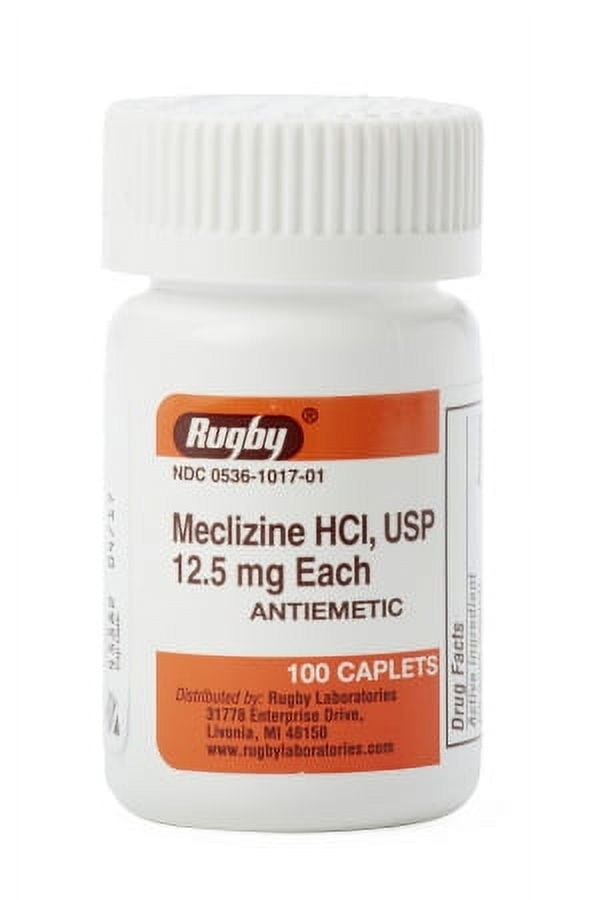 Major Pharmaceuticals Generic Meclizine HCL 12.5MG - OTC Motion ...