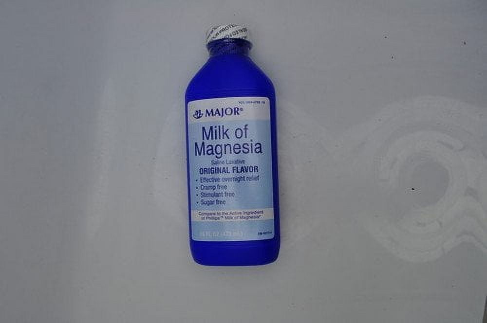 Major Pharmaceuticals Milk Of Magnesia Laxative Liquid for Healthy ...