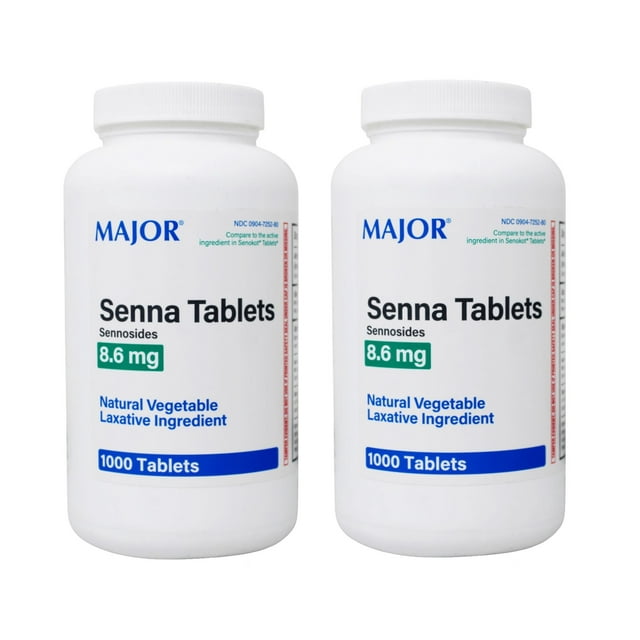 Major Pharmaceuticals Fast-Working Senna Natural Vegetable Laxative ...