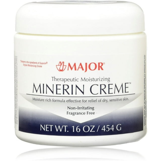 Major Pharmaceuticals Therapeutic Moisturizing, Minerin Cream 16 oz ...