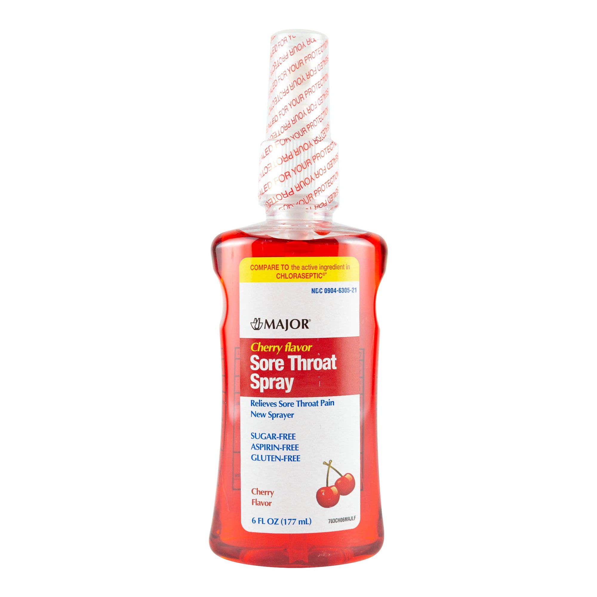 Major® Phenol Sore Throat Relief, 6-ounce spray bottle - Walmart.com