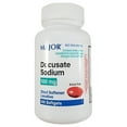 Major Stool Softener Docusate Sodium 100MG Softgels Gentle Relief for Occasional Constipation ...