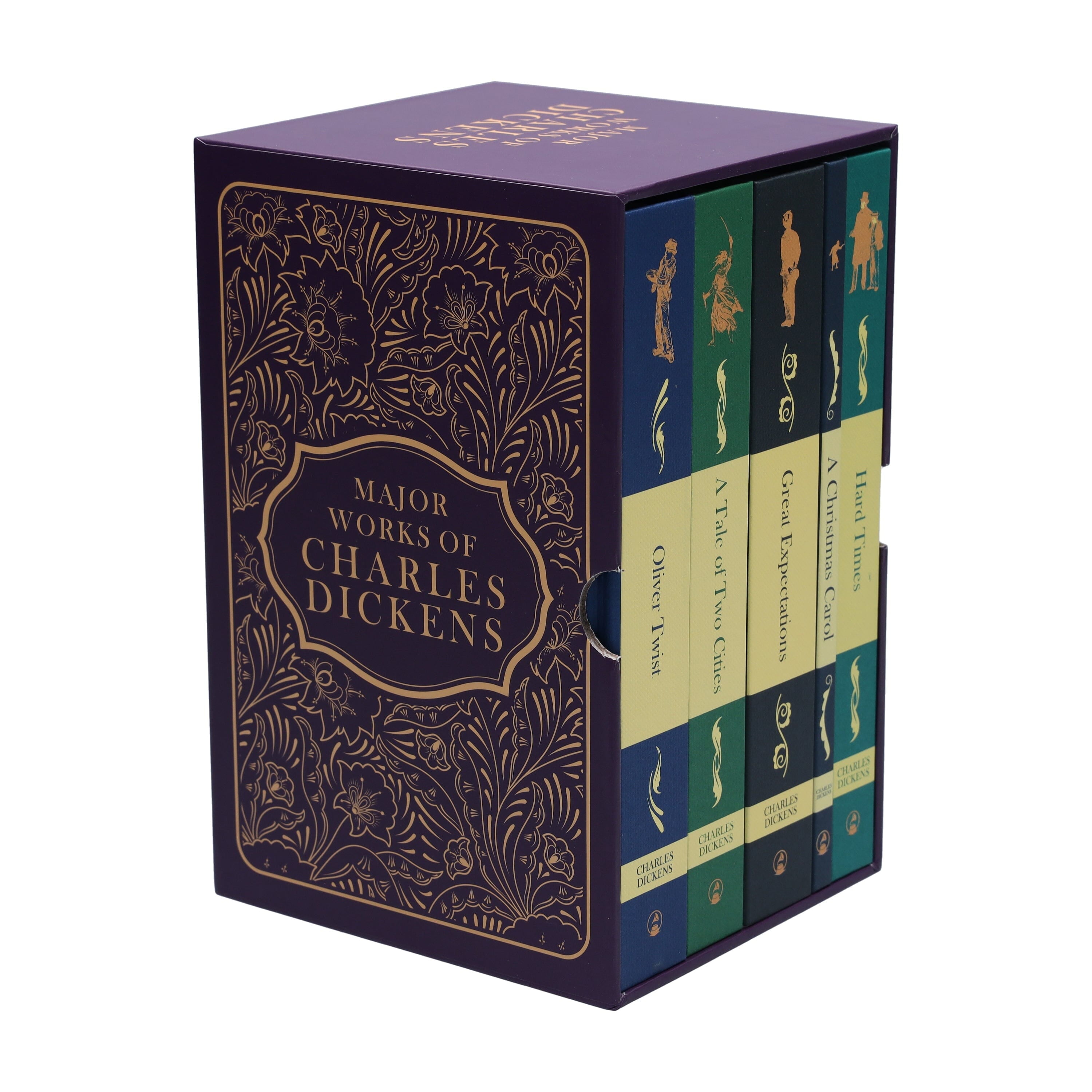Major Works of Charles Dickens 5 Books Collection Deluxe Box Set ...