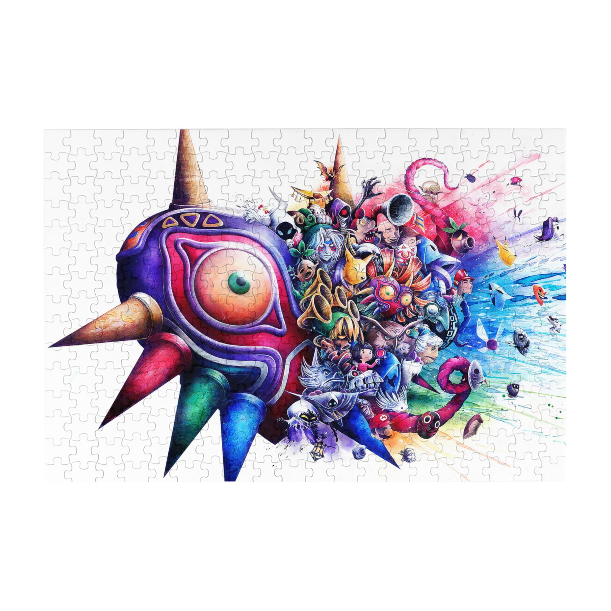 Majora'S Mask The Legend Zelda Wooden Jigsaw Puzzle 300 Pieces Game For ...
