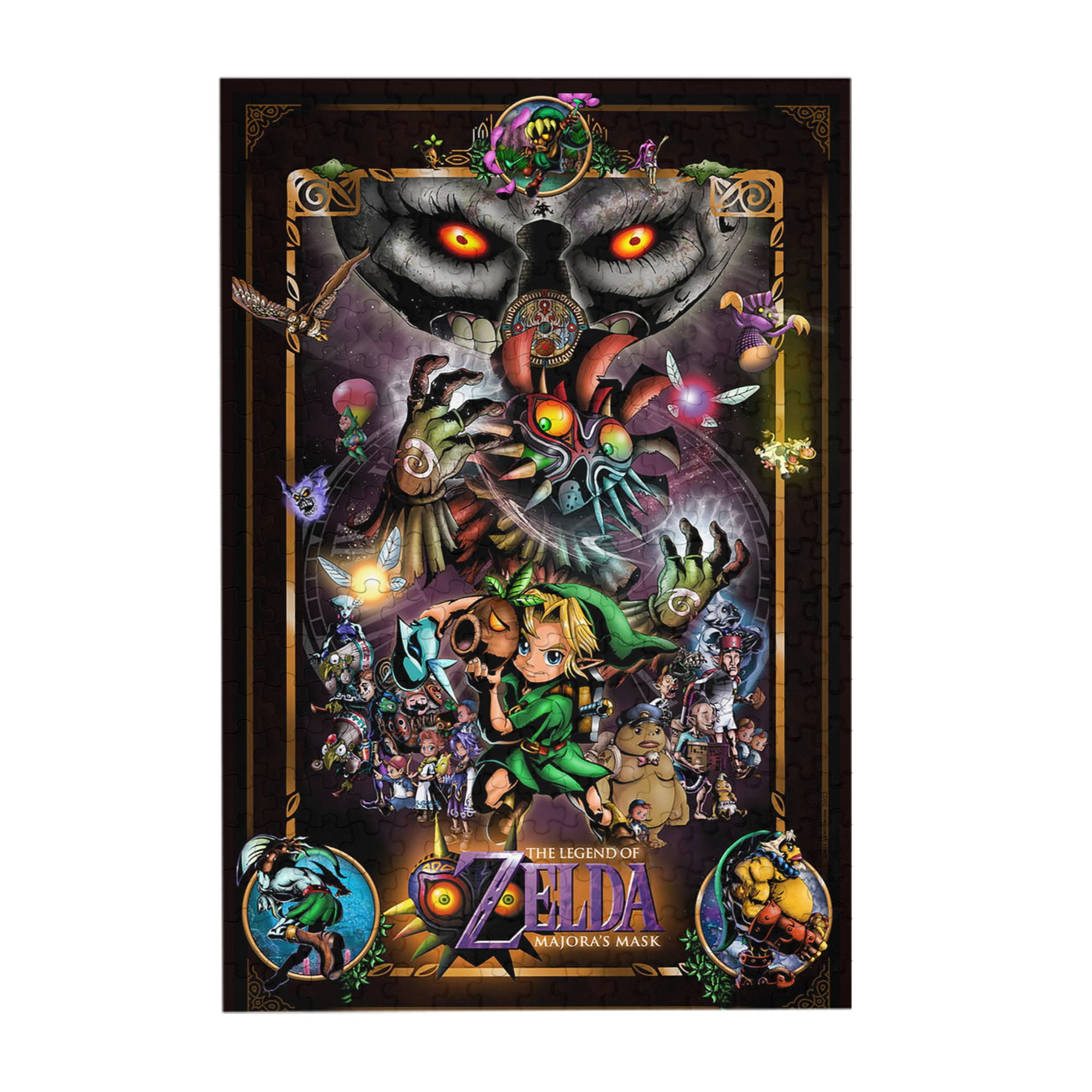 Majora'S Mask Wooden Jigsaw Puzzle 300 Pieces Game For Adults Teens ...
