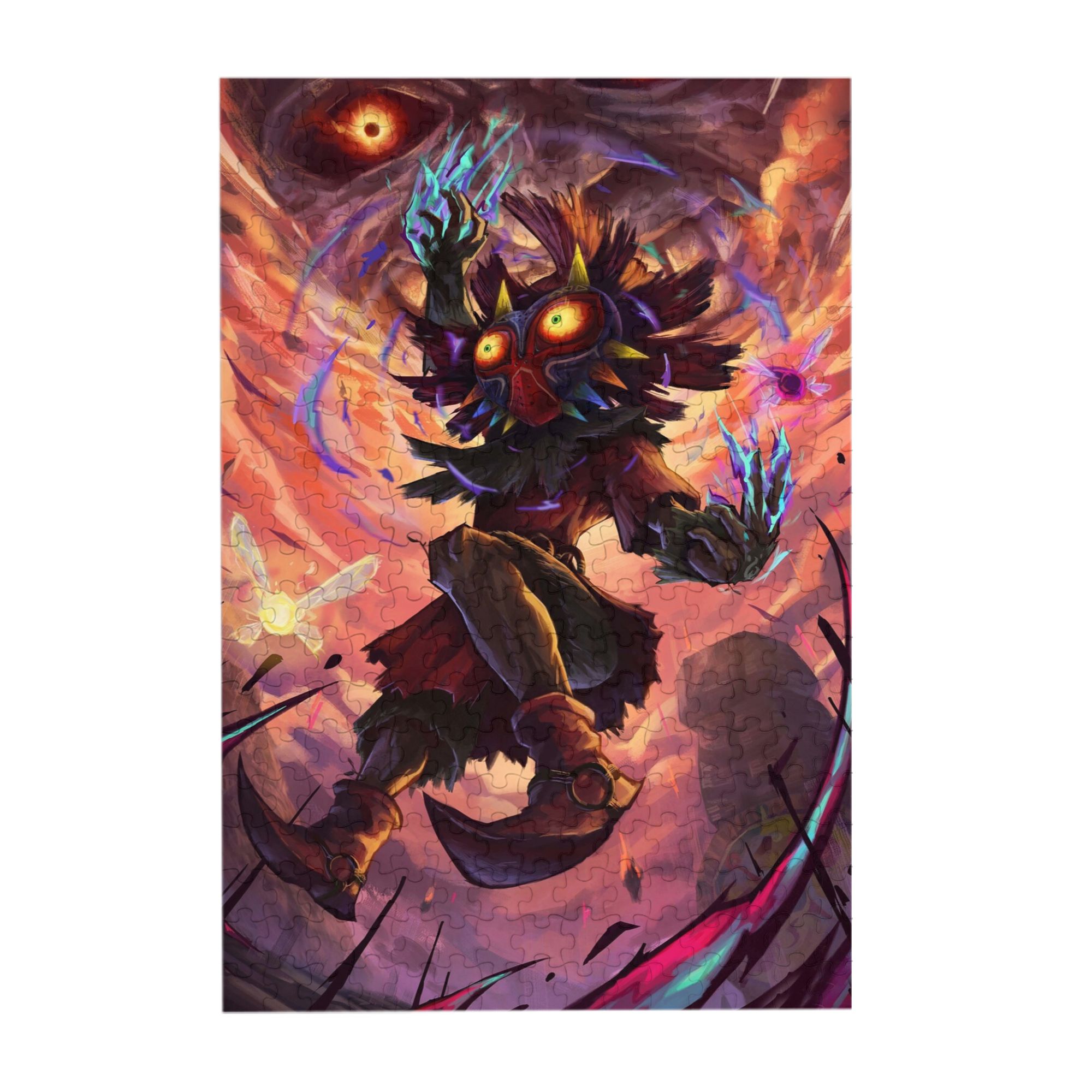 Majora'S Mask Zelda Wooden Jigsaw Puzzle 300 Pieces Game For Adults ...