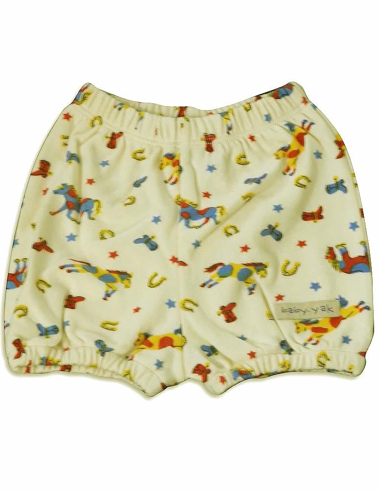 Mak the Yak - Baby Boys Shorts 27345-3-6Months (ivory ponies) - Walmart.com