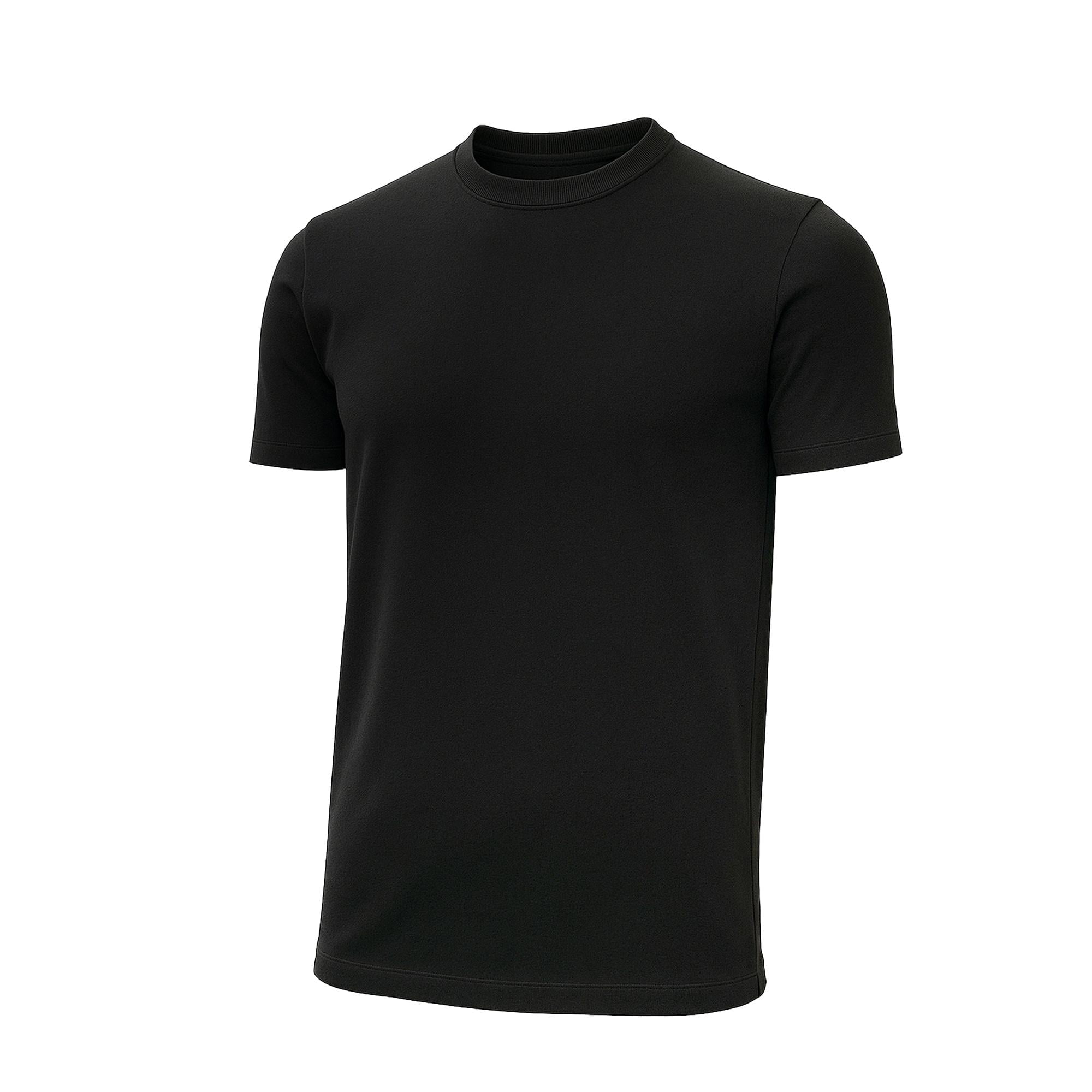 MakTee Men’s Crew Neck Short Sleeve T-Shirt Heavy-Weight Ultra-Soft 100 ...