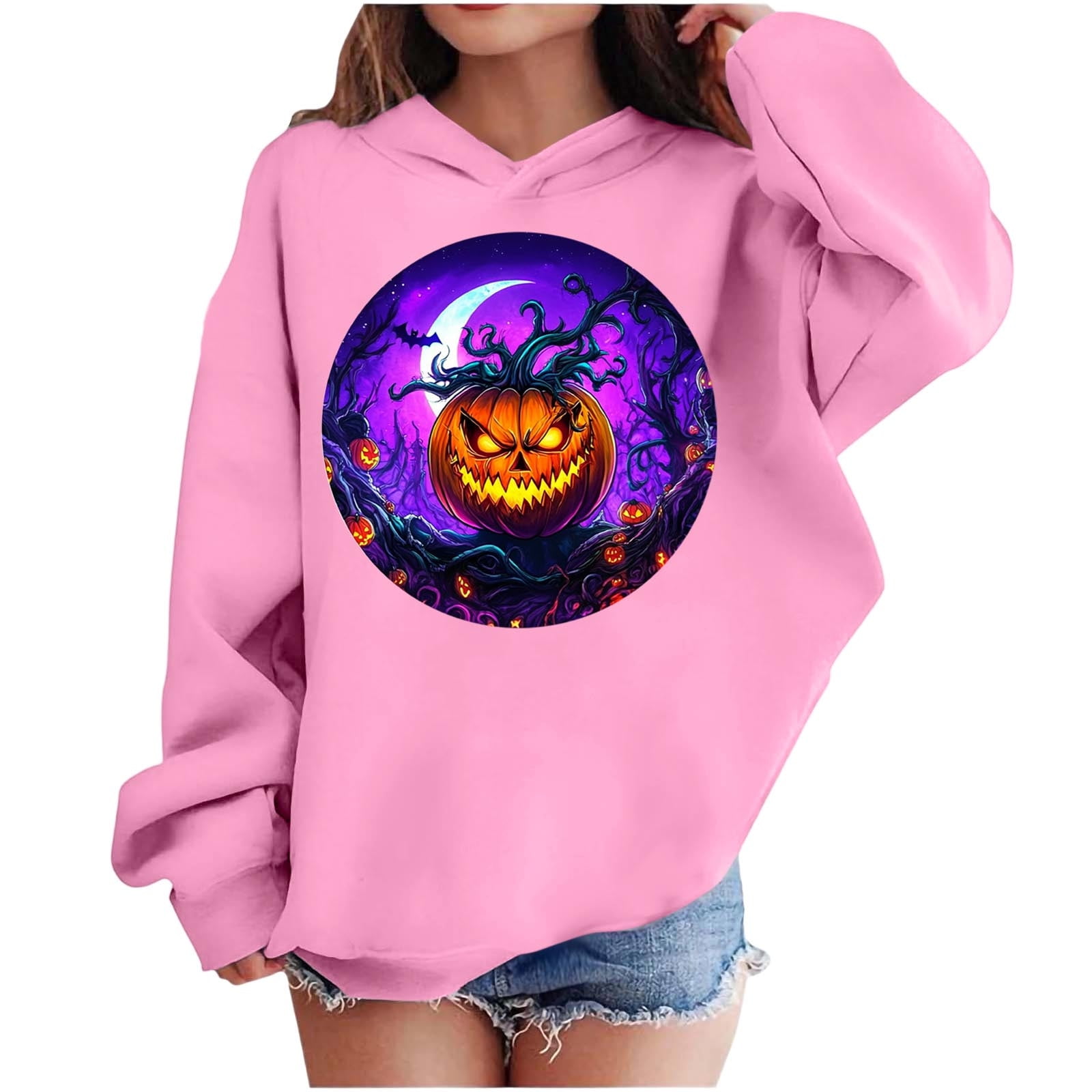 Makaor Fall Hoodies Toddler Boy Girls Halloween Pullover Sweatshirts ...
