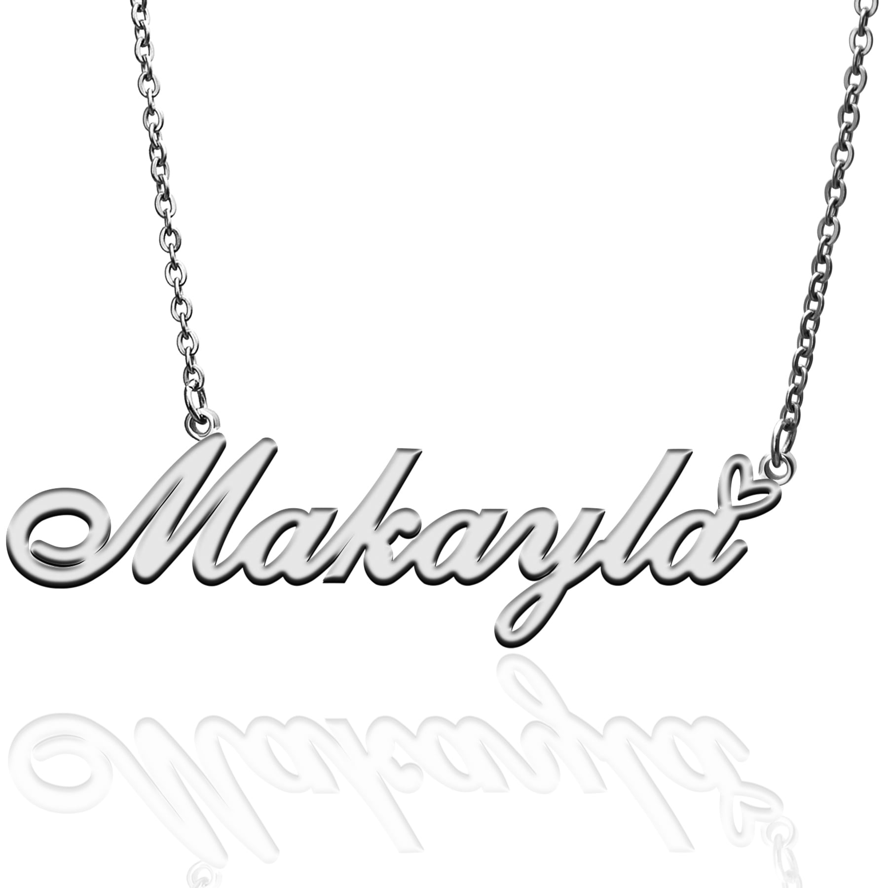 Makayla Custom Name Necklace Customized Personalized Plated Name ...