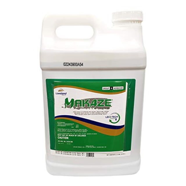 Makaze Herbicide 41% Glyphosate Generic 2.5 Gallon Jug - Walmart.com