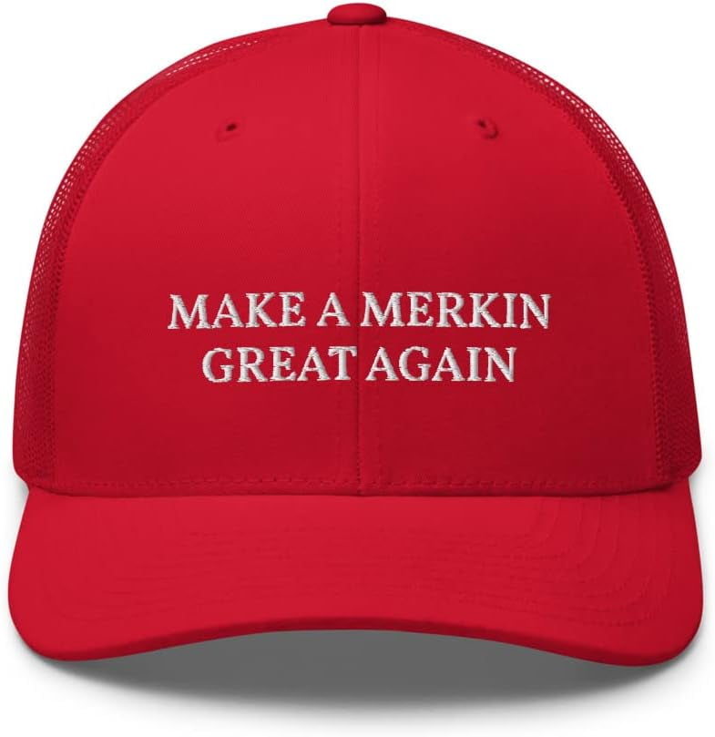 Make A Merkin Great Again America Trucker Cap Hat Adjustable Cotton ...