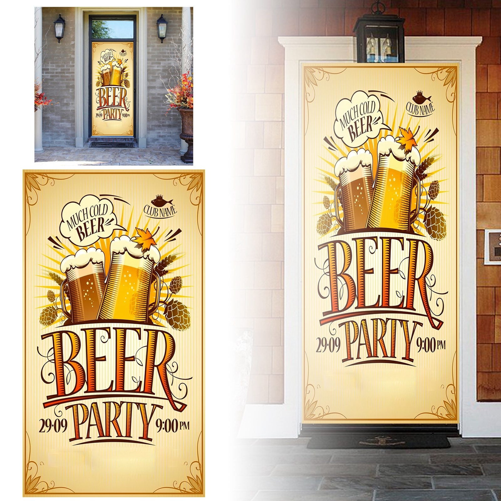 Make A Statement At Fest With Our Stunning Festival Banner Be The Of The Crowd!! （180x90cm ...