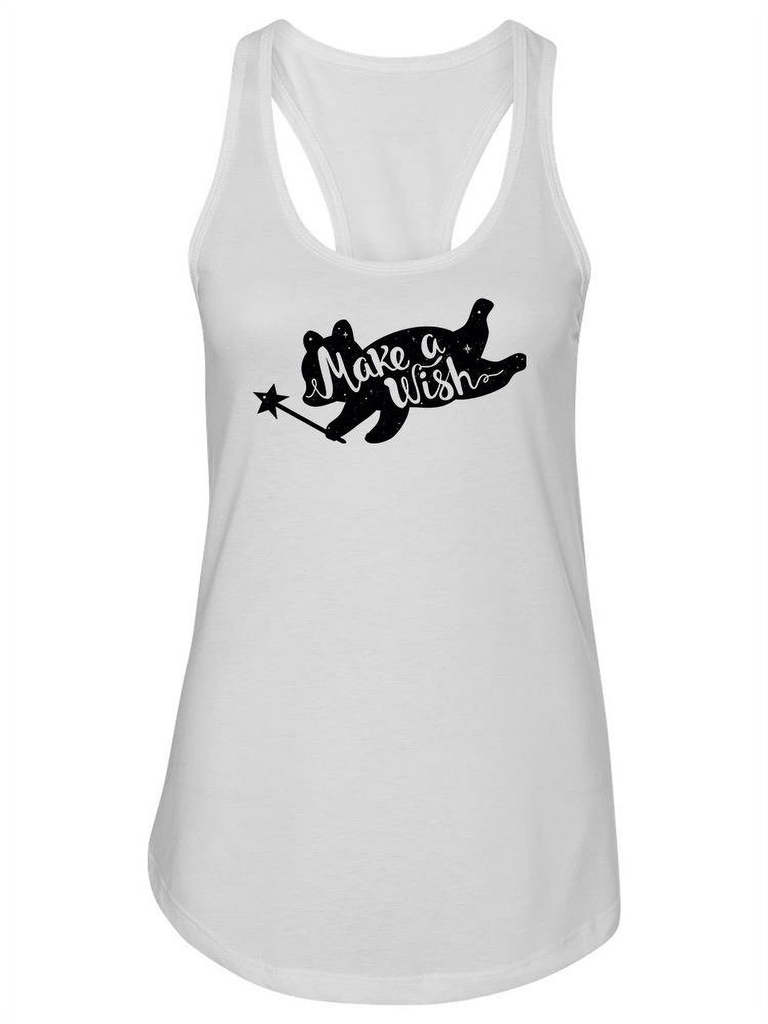 Make A Wish Bear Design. Tank Women -Image by Shutterstock, Female ...