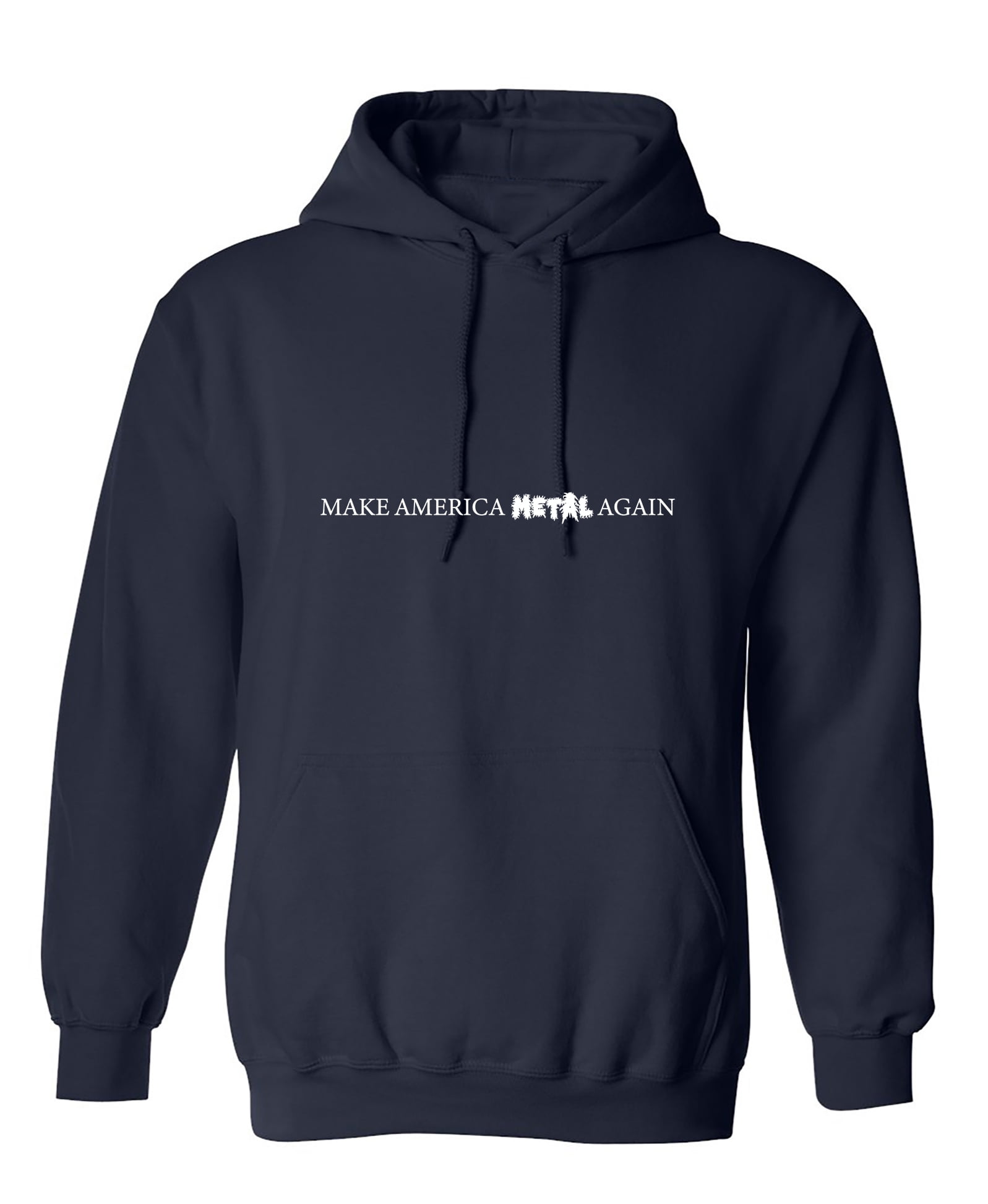 Make Ame*ica Metal Again Sarcastic Humor Novelty Funny Men's Hoodies ...