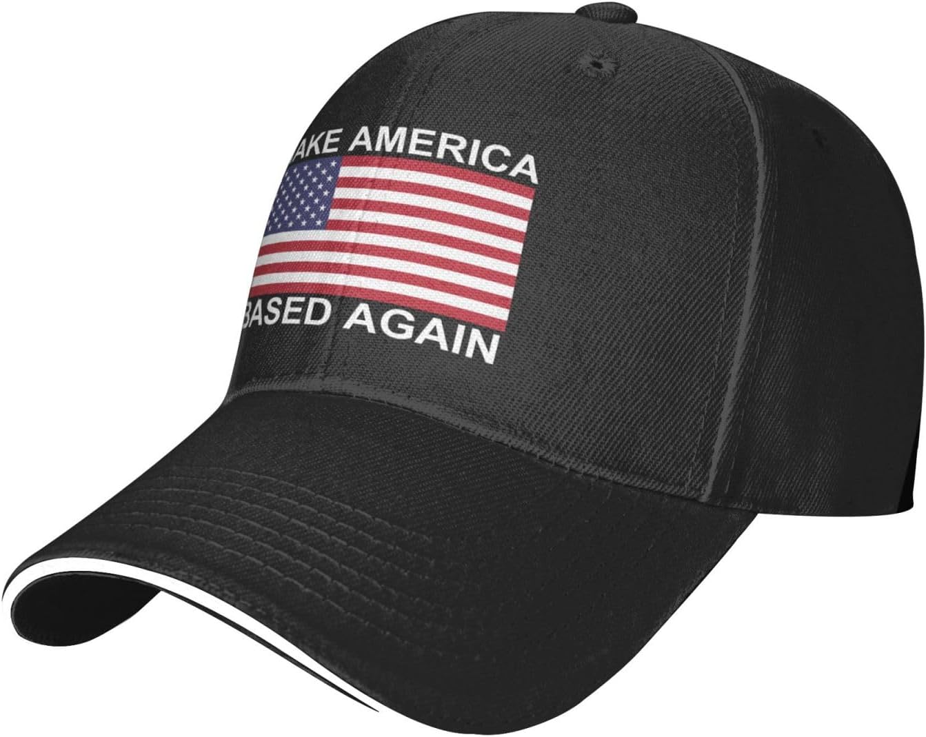 Make America Based Hat Dark MAGA Hat Again Trump-Vance Baseball Cap Trucker Cap for Men Women ...