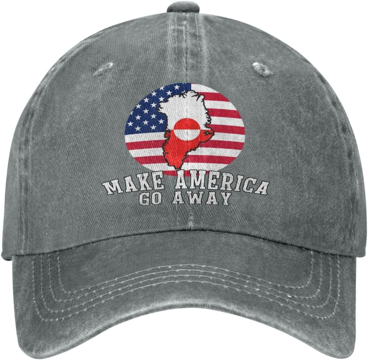Make America Go Away Hats for Mens Greenland Anti Hats for Men ...