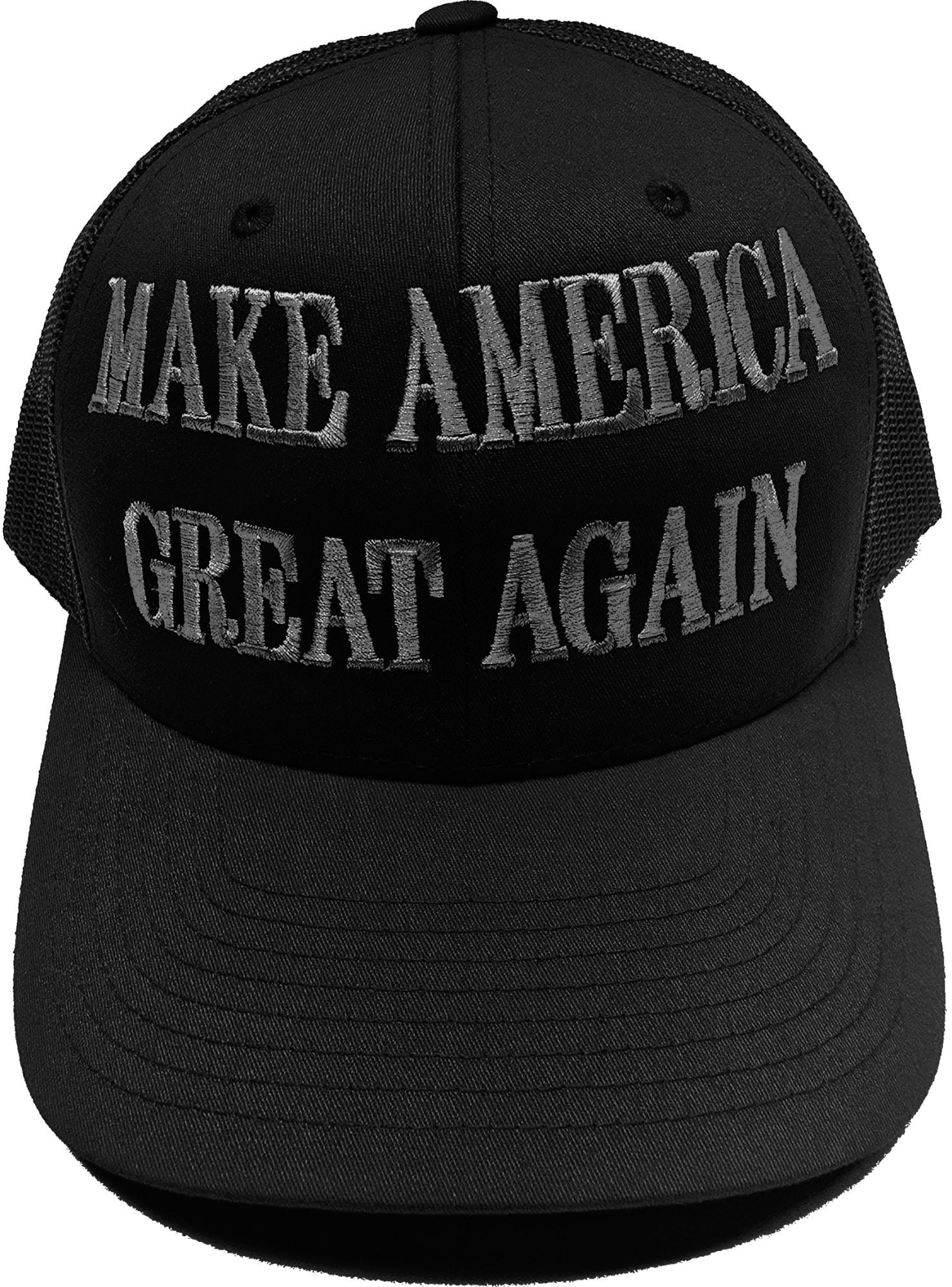 Make America Great Again Deluxe Embroidery Trucker Hat, MAGA Patriotic ...