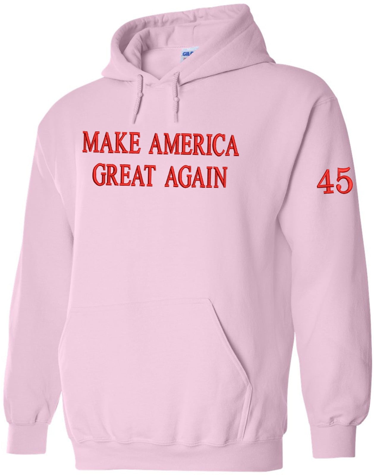 Make America Great Again Pullover Hoodie Grey - Walmart.com